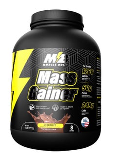 Muscle Bolt Mass Gainer Protein Powder Mix For Weight Gain, Chocolate ...