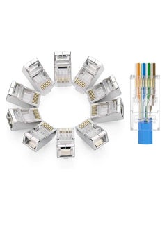 Ntech Ntech Cat6 RJ45 Ends Cat6 Connector Cat6 / Cat5e RJ45 Connector ...