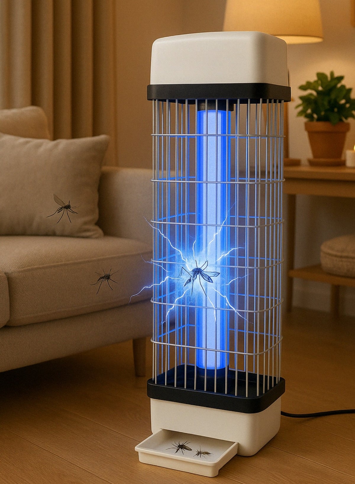 F.A.M.S Mosquito Killer Lamp - UV Insect Trap for Indoor & Outdoor Use ...