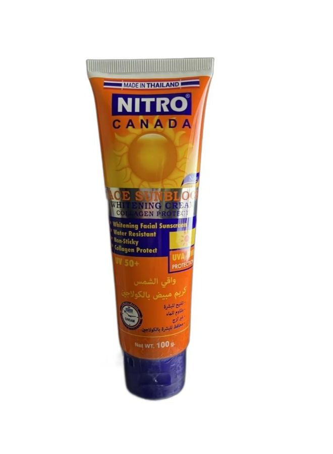 NITRO CANADA Nitro Canada sunscreen and skin whitening cream with collagen 100 g | Best Price ...