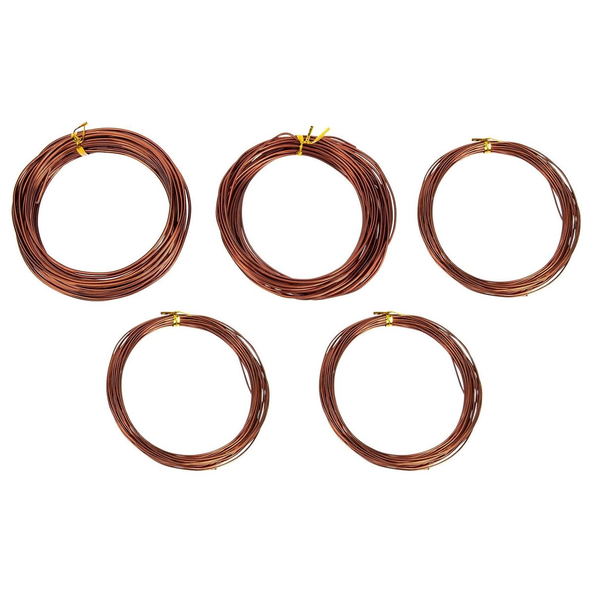 Generic Aluminum Bonsai Training Wire 5 Rolls Bendable for Tree Shaping ...