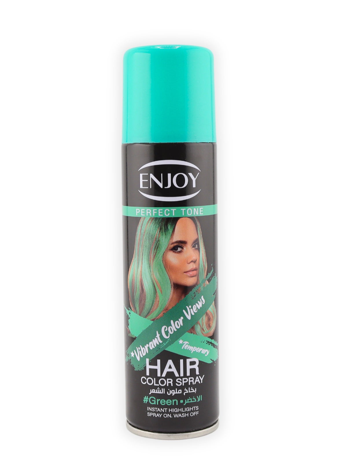 ENJOY ENJOY Temporary Hair Color Spray – Green | Vibrant, Washable ...