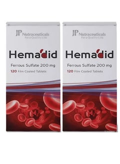 JP Neutraceuticals Pack Of 2 JP Hemadid 200 Mg 120 Tablets | Best Price ...