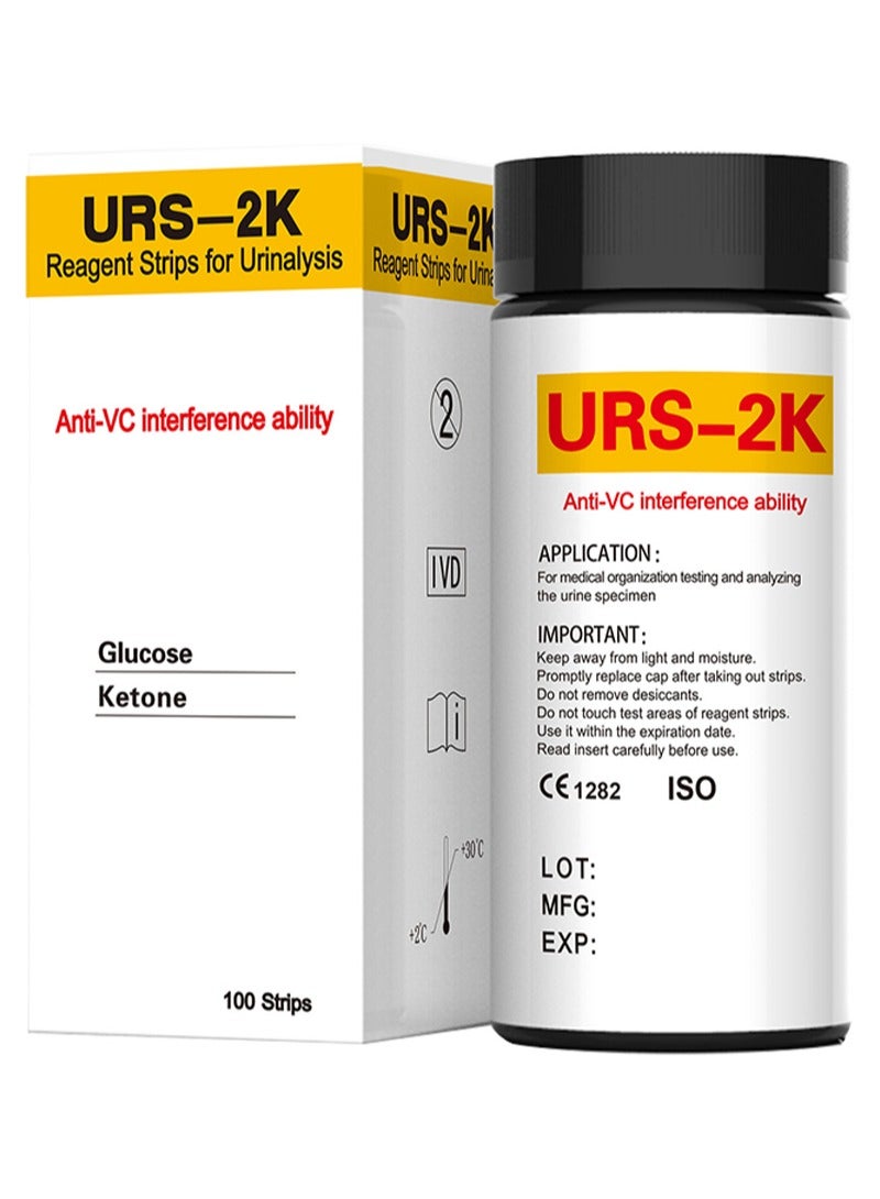 HaLunhi Urinalysis Test Strips,100 Strips URS-2K Urinalysis Reagent ...