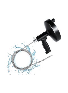 SYOSI SYOSI Drain Auger, 25 Feet Plumbing Snake Drain Auger, Heavy Duty ...