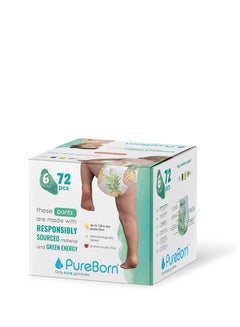 PureBorn Pure Born Baby Dry Pull Up Diapers. Size -6 72 Pieces UAE ...