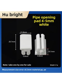 Generic Pipe Clamp U-shaped Pipe Clamp Open Foot Pad Chair Pipe Cover ...