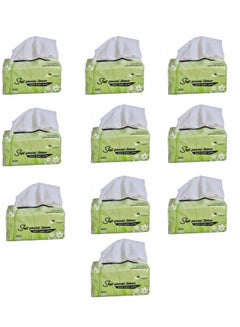Salon System Soft Paper Tissues 600 Tissues x 10 Packs KSA | Riyadh, Jeddah