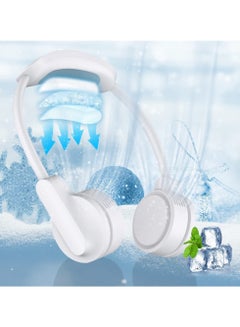 SYOSI SYOSI Foldable Hanging Neck Fan, Fast Cooling Neck 360°Rotatable ...