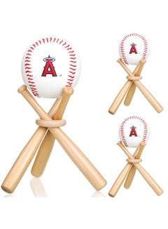 Excefore Baseball Stand, Baseball Holders for Balls Display Wooden ...