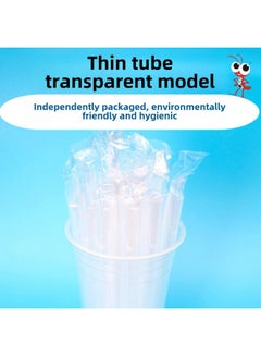 Generic Disposable Independent Packaging Straw Hard Single Plastic ...