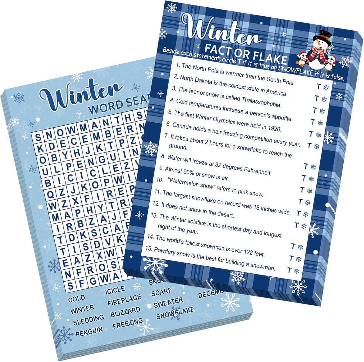 تسوق COCHIE و30 Players Winter Holiday Christmas Party Games for Adults ...