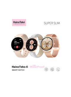 Haino Teko Haino Teko 5 Super Slim Smart Watch For Women AMOLED Display ...