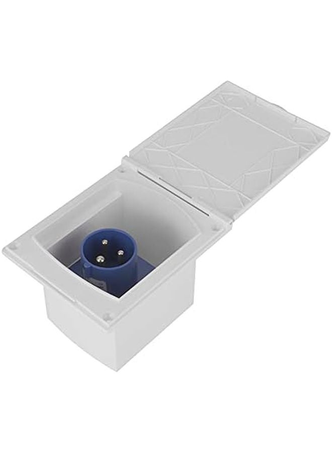 Generic Flush Mount 16A 240V RV Power Outlet Socket ABS Construction ...