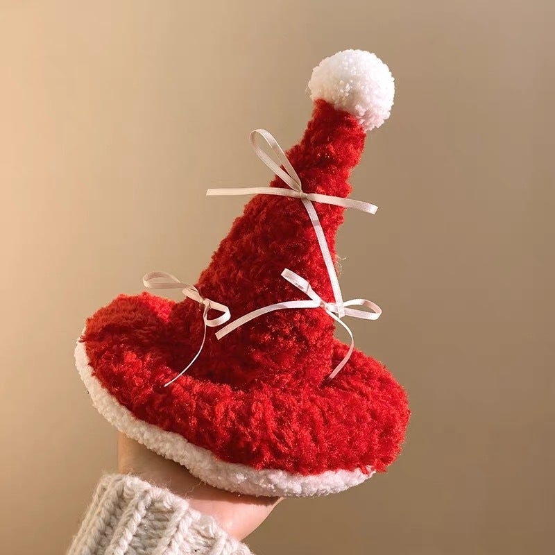 Generic Christmas Atmosphere Plush Christmas Bow Stereo Little Red ...