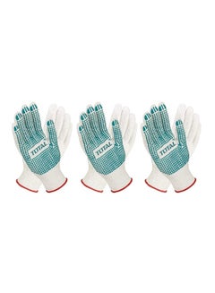 TOTAL Gloves with Knitted and PVC Dots - TSP11102 (3Pcs) Egypt | Cairo ...