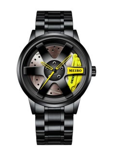 MEIBO Men's Wheels Rolling Creative Fashion Butterfly Double Snap Watch ...