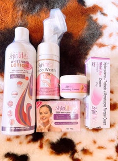 SKINLITE Skinlite Set of 5 pcs of day cream, night cream, face wash ...