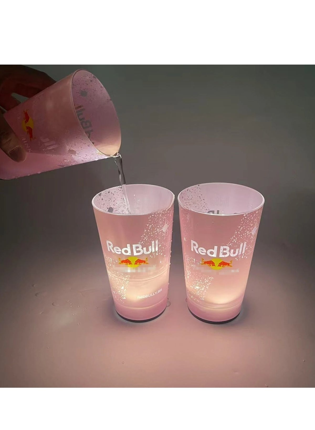 Red Bull Flashlight Cup 1Pcs (Pink) | Best Price KSA | Riyadh, Jeddah