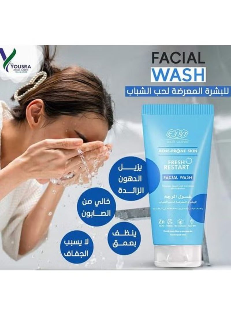 تسوق إيفا وEva Acne-Prone Skin Face Wash 150 Ml أونلاين في مصر
