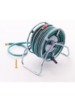 ALAYED Alayed Water And Garden Hose Steel Reel, 1/2 Inch X 30 Meter KSA ...