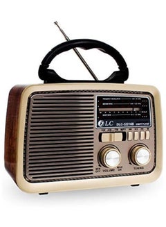 DLC Radio With Bluetooth, SD Card Slot, USB & AUX Port | Portable Multi ...