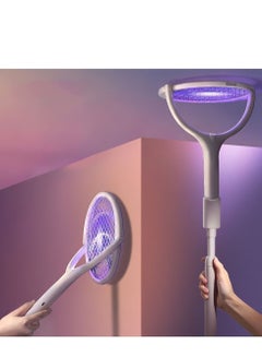 Generic USB Type-C Rechargeable Electric Fly Swatter with Rotating Head ...