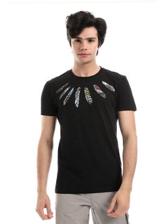 WHITE RABBIT White Rabbit Textured Feathers Printed Tee Egypt | Cairo, Giza