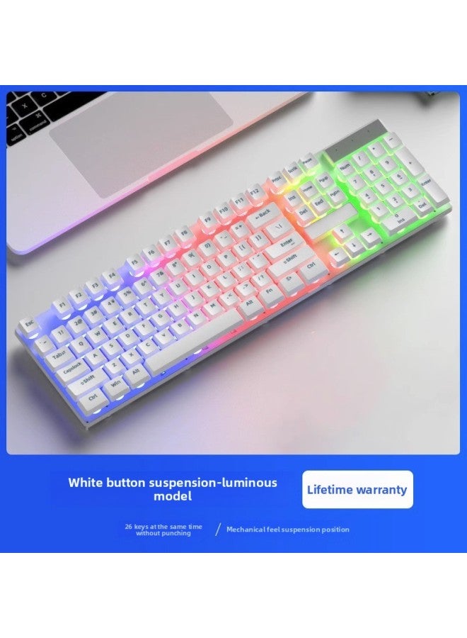 Generic Typing Universal Keyboard Mouse Keyboard Mouse Suit Mechanical Wireless Imitation ...