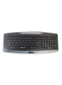 Gigamax Wireless Multimedia Keyboard For Computer (GM-8000, Black) - It ...