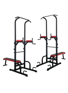 Marshal Fitness Adjustable Chip Pull Up Bar Rack Dip Bars Gym Lifting ...