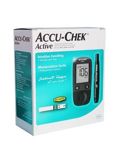 ACCU-CHECK ACTIVE Accu Chek Active Glucose Monitor + Pen Without strips ...