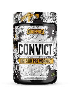 Condemned Laboratoriez Condemned Labz Convict High Stim Pre Workout ...