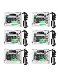 Excefore 6 PCS Temperature Controller Module, XH-W1209 LCD Display ...