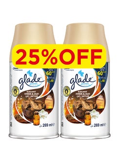 Glade Automatic Refill Air Freshener With Elegant Amber And Oud Scent ...