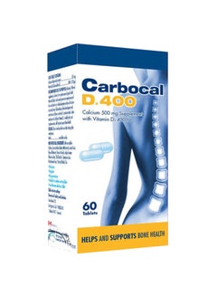 Carbocal D 400 Tablets Calcium And Vitamin D UAE | Dubai, Abu Dhabi