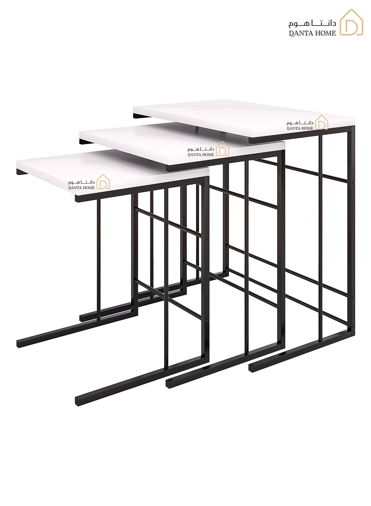 DANTA HOME 3 Tier Side Service Coffee Tables Suitable For Placement ...
