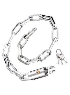 Generic Metal Chain Bicycle Lock Antitheft Mountain Bike Lock hardened ...