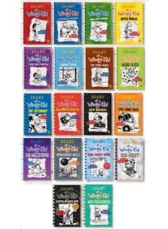 Diary of a Wimpy Kid 18 Books Complete Collection Set New (Diary Of a ...