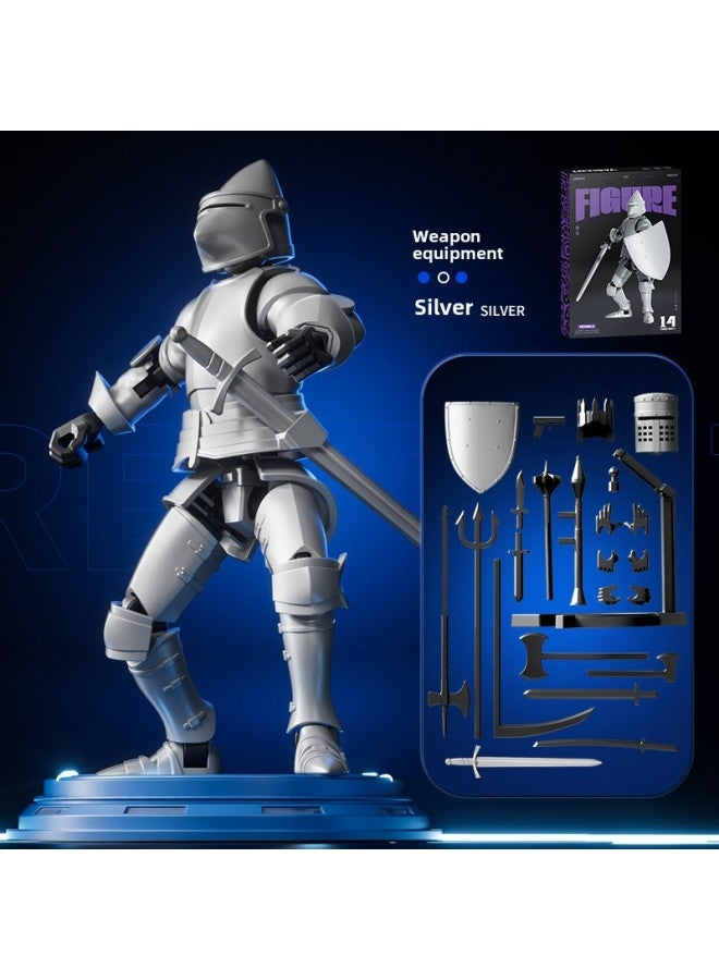 Generic Cross-Border Fifth-Generation Jointed Doll Medieval Infantry ...