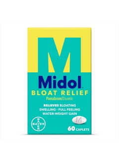 Midol Bloat Relief Caplets 60ct: Midol Bloat Relief Caplets with ...