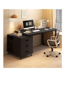 Generic Computer Table Office Desk with Expandable Desktop 120CM PC ...
