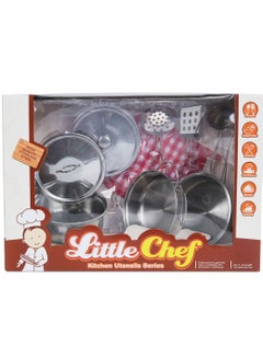 Rally Stainless Steel Play Kitchen Set - Sturdy and Portable Design for ...