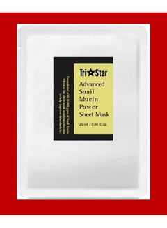Tristar Advanced Snail Mucin Power Sheet Mask 25Ml Hydrates Skin ...