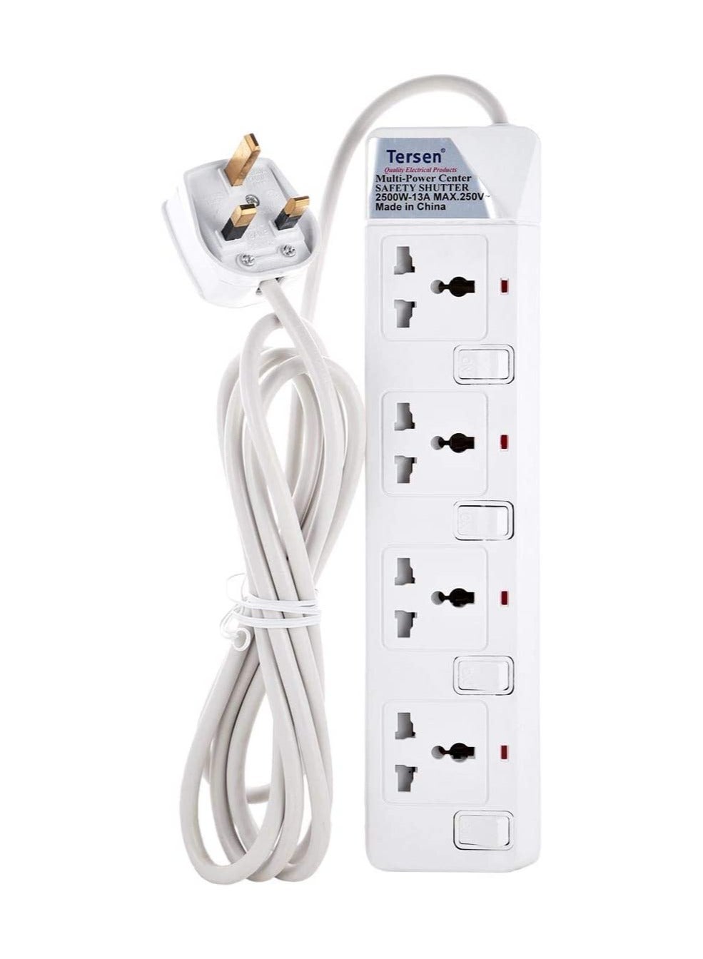 TERSEN Tersen Extension Bar with 4 sockets 5m Wire - 914-5m | Best ...