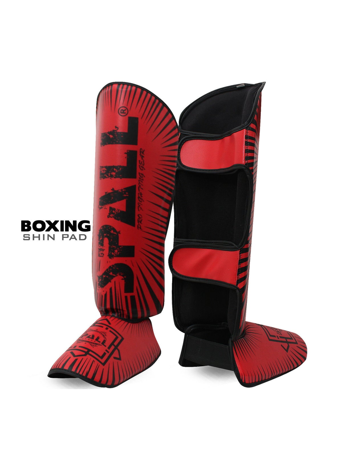 Spall Shin Guards Legs Instep Boxing MMA Protector Foot Pads Muay Thai ...