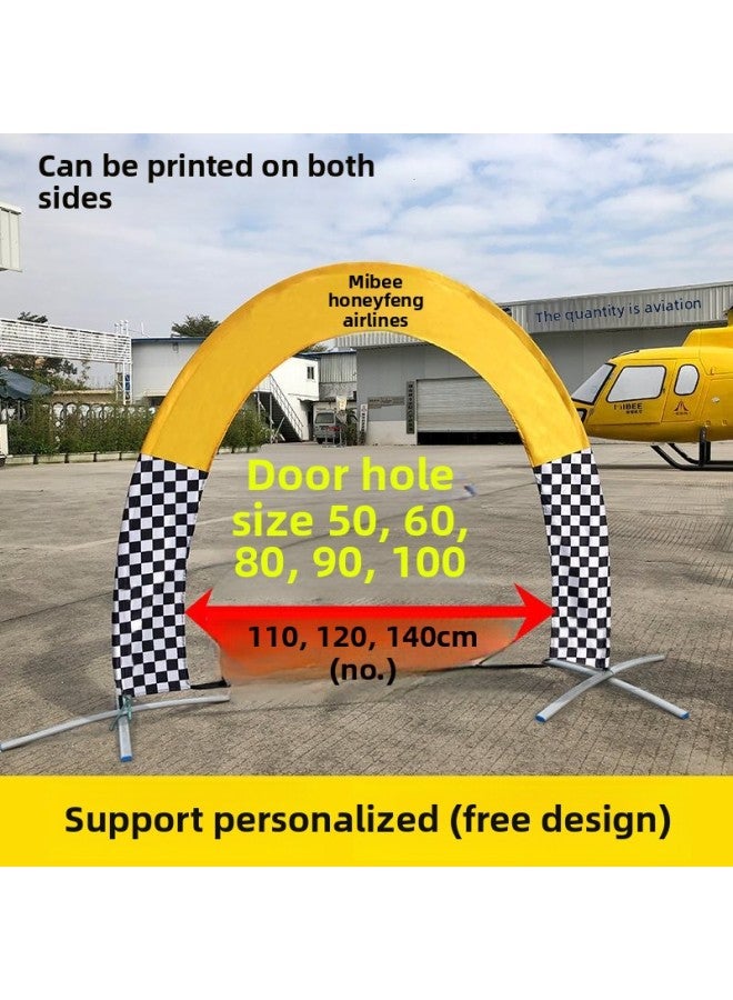 Generic Crossing Machine Track Longmen Arch N Half Round Door FPV Drone ...