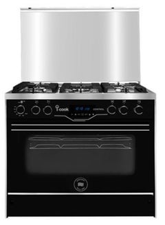 UNIONAIRE i-Cook Smart Gas Cooker, 5 Burners, Stainless Steel 60/90 ...