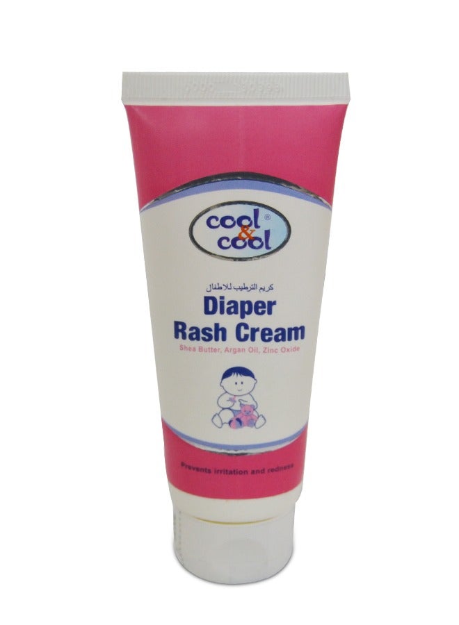 Cool & Cool Diaper Rash Cream with Shea Butter, Argan Oil, Zinc Oxide ...
