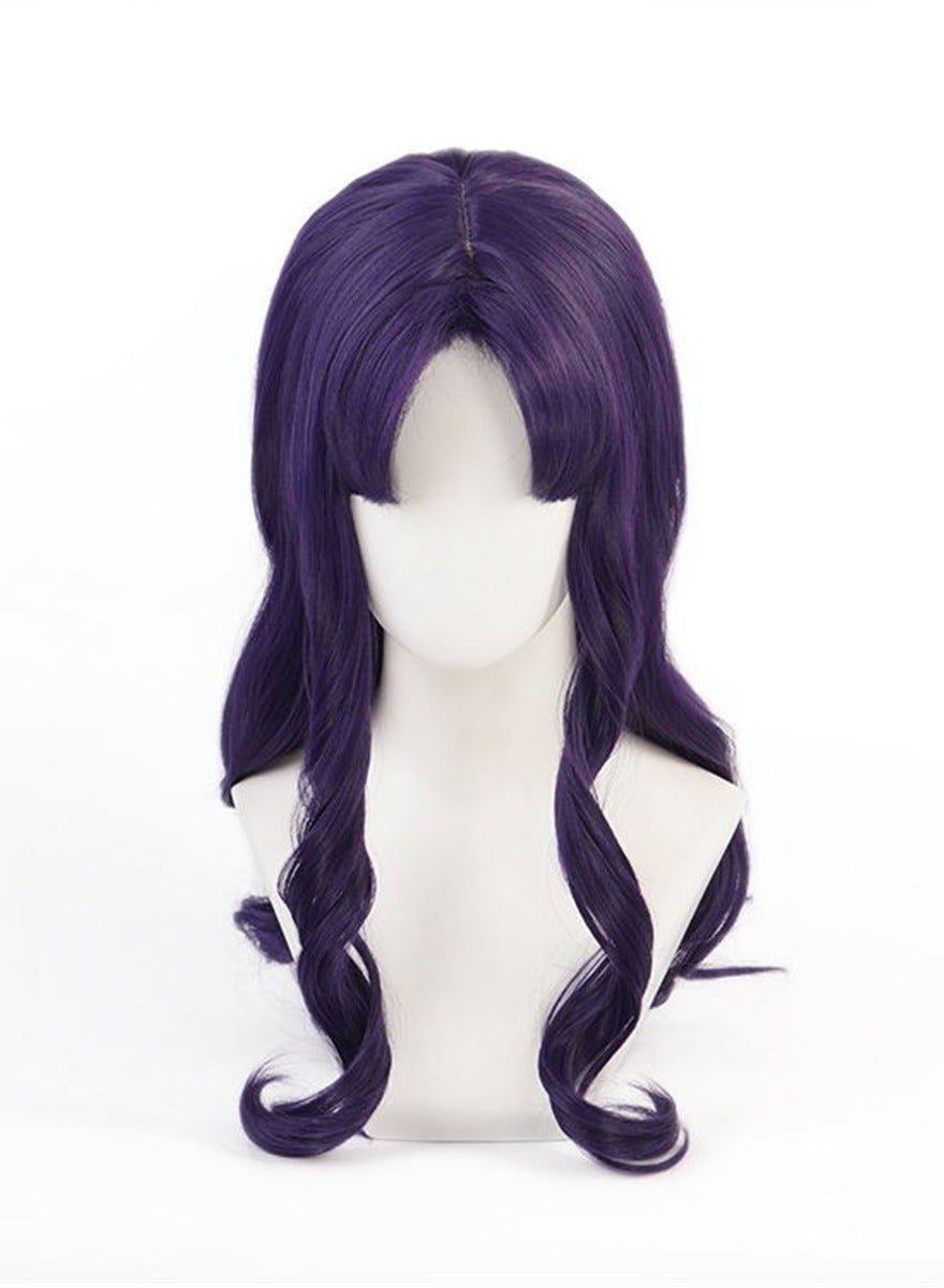Generic Neon Genesis Evangelion EVA Katsuragi Misato purple long curly ...